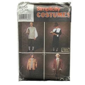 Simplicity | Office | 2 For 22 Simplicity Mens Colonial Costumes Sewing ...